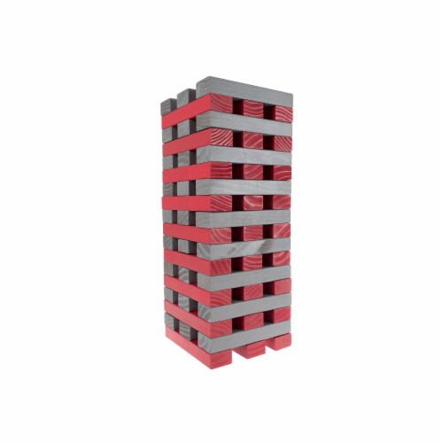 Hey Play 80-TT0075OS Non-Traditional Giant Wooden Blocks Tower Stacking ... Hey Play 80-TT0075OS Non-Traditional Giant Wooden Blocks Tower Stacking ...
