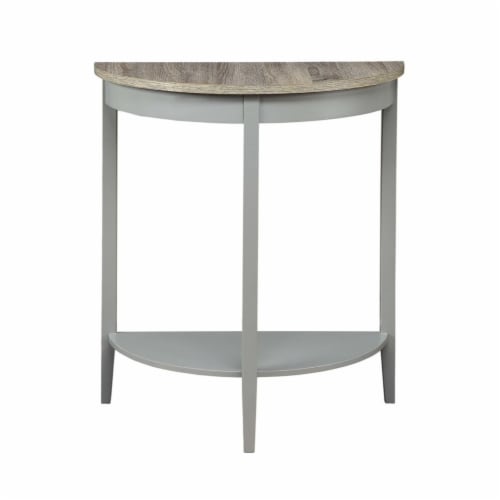 Half moon shaped table store