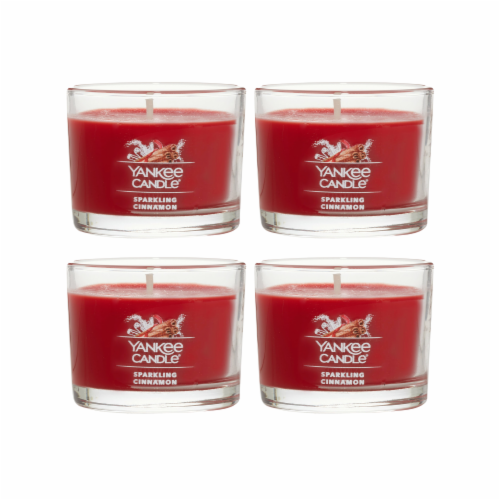 Yankee Candle Signature Votive Mini Candle Jar, Sparkling Cinnamon, 1.3 ... Yankee Candle Signature Votive Mini Candle Jar, Sparkling Cinnamon, 1.3 ...
