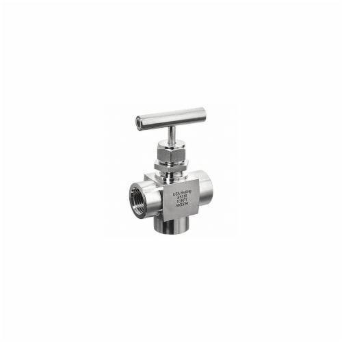 Usa Industrials Needle Valve,Angled Fitting Style,316 SS ZUSA-VLV-101 ... Usa Industrials Needle Valve,Angled Fitting Style,316 SS ZUSA-VLV-101 ...