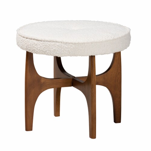 Cream ottoman footstool store