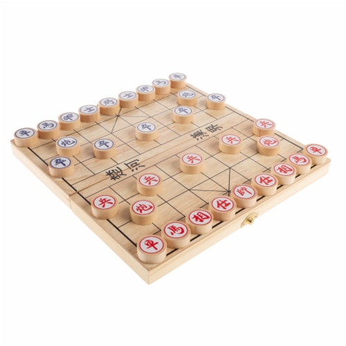 Chinese Chess Wooden Beginner s Traditional Tabletop Strategy and Skill Board Game for Two 1 unit Fry s Food Stores