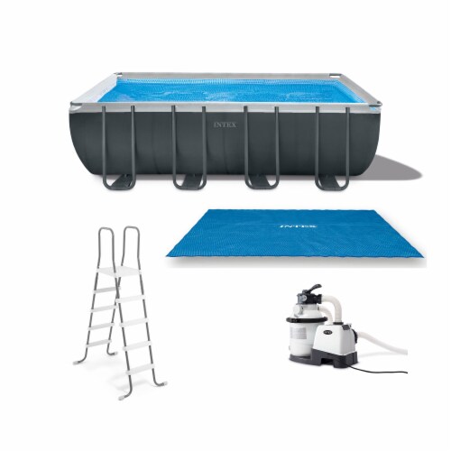 INTEX Ultra 18'x 9'x52 Ultra XTR Rectangular Frame Swimming Pool ... INTEX Ultra 18'x 9'x52 Ultra XTR Rectangular Frame Swimming Pool ...
