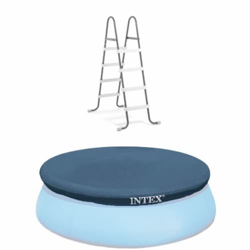 Intex Steel Frame Above Ground Pool Ladder And Intex 15 Ft Above Ground
