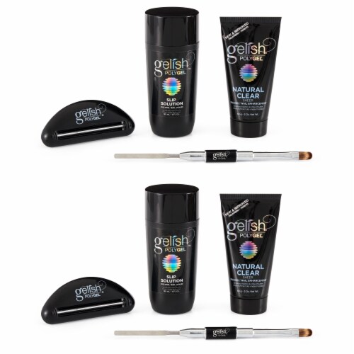 Gelish PolyGel Professional Nail Technician Gel Polish All in One Kit 2 Pack 2 Piece Metro Market