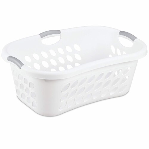 Sterilite Ultra HipHold 1.25 Bushel Plastic Clothes Laundry Basket Bin 18 Pack 18 Piece Mariano s