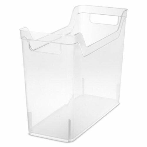 Sterilite Narrow Shelf Home Storage Organizing Plastic Container 12 Pack Clear 12 Piece Pick n Save