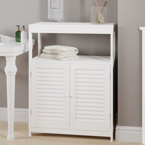 White cupboard small store