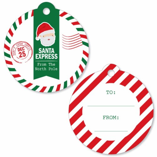 Big Dot of Happiness Santa's Special Delivery From Santa Claus ... Big Dot of Happiness Santa's Special Delivery From Santa Claus ...