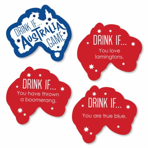 Big Dot Of Happiness Drink If Game Australia Day Gday Mate Aussie