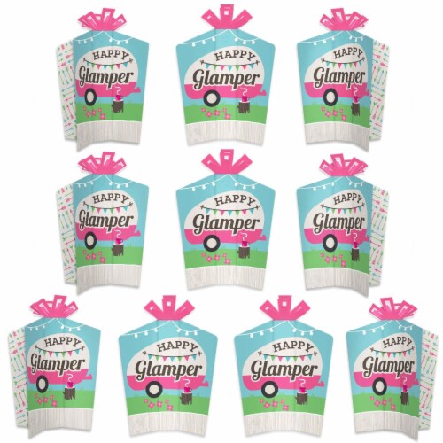 Big Dot Of Happiness Lets Go Glamping Table Decor Party Fold