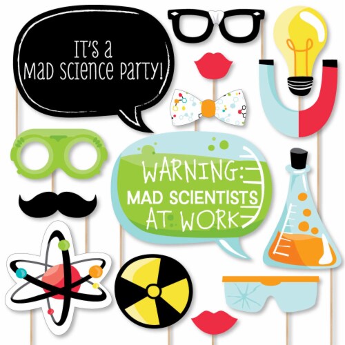 Big Dot of Happiness Scientist Lab Baby Shower or Birthday Party Photo Booth Props 20 Ct 20 Count Fry s Food Stores
