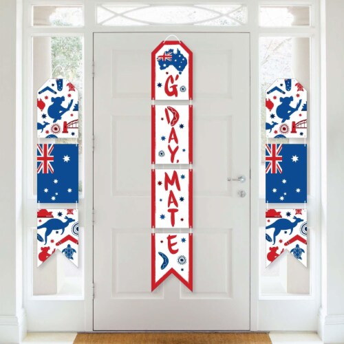 Big Dot Of Happiness Australia Day Vertical Banners Gday Mate Aussie