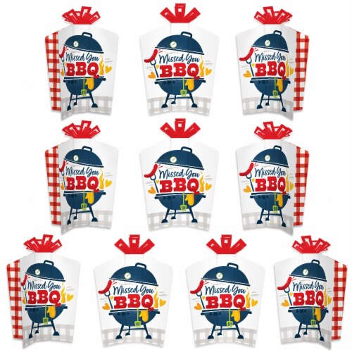 Big Dot Of Happiness Missed You Bbq Table Decor Party Fold And Flare