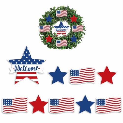 Big Dot Of Happiness Stars And Stripes Patriotic Door Decor Diy