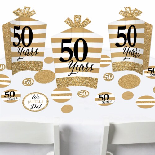 Big Dot Of Happiness We Still Do 50 Wedding Anniversary Terrific Table