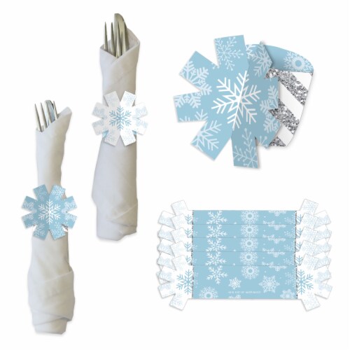 Big Dot of Happiness Winter Wonderland Winter Wedding Paper Napkin ... Big Dot of Happiness Winter Wonderland Winter Wedding Paper Napkin ...