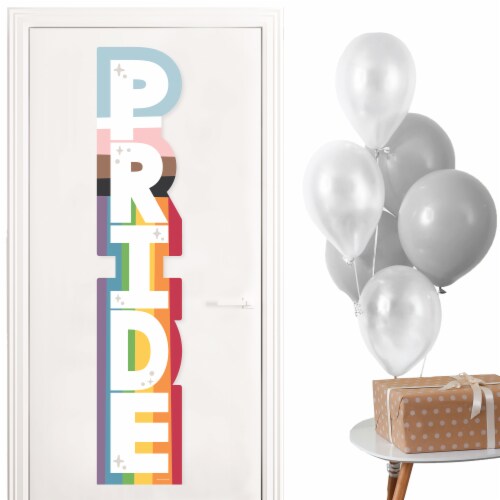 Big Dot Of Happiness So Many Ways To Be Human Pride Party Vertical Shaped Banner 1 Count Ralphs