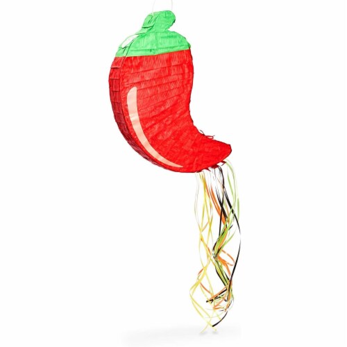 Small Red Chili Pull String Pinata For Fiesta Cinco De Mayo Party 13 X 175 X 3 In Pack Kroger
