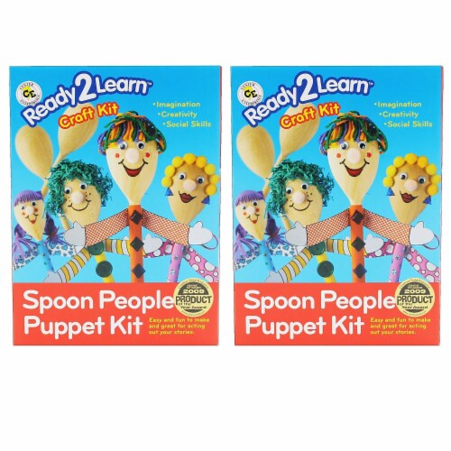 Learning Advantage Ready 2 Learn Spoon People Craft Kit Pre-K+ 2 Kits ... Learning Advantage Ready 2 Learn Spoon People Craft Kit Pre-K+ 2 Kits ...
