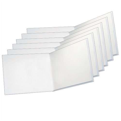 Ashley Productions Big Hardcover Blank Book 11 X 85 Landscape White Pack Of 6 6 Books Kroger
