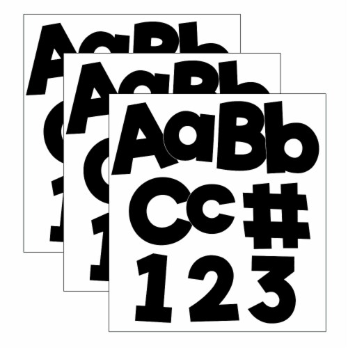 Carson Dellosa Carson Dellosa Education 4 Ez Letters Black 219 Pieces