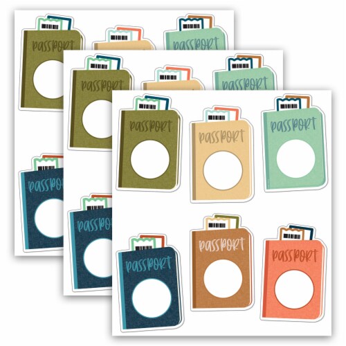Carson Dellosa Education Let's Explore Passports Cut-Outs, 36 Per Pack ... Carson Dellosa Education Let's Explore Passports Cut-Outs, 36 Per Pack ...