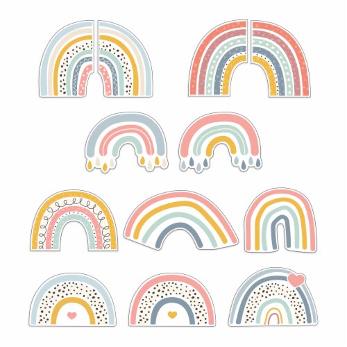 Carson Dellosa Education We Belong Rainbow Fun Cut Outs 36 Per Pack 3