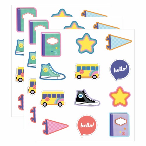 Carson Dellosa Education We Stick Together Hello School Cut Outs 36