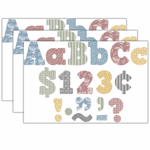 Teacher Created Resources Classroom Cottage 4 Bold Block Letters Combo