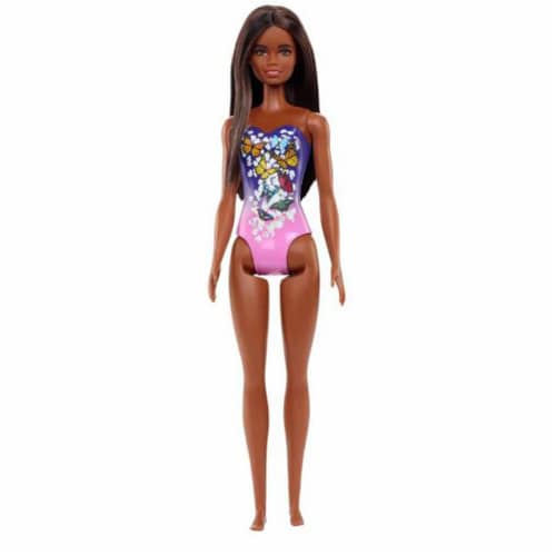 Mattel Barbie Beach Doll Purple Swimsuit Doll, 1 Unit - Fry’s Food Stores Mattel Barbie Beach Doll Purple Swimsuit Doll, 1 Unit - Fry’s Food Stores