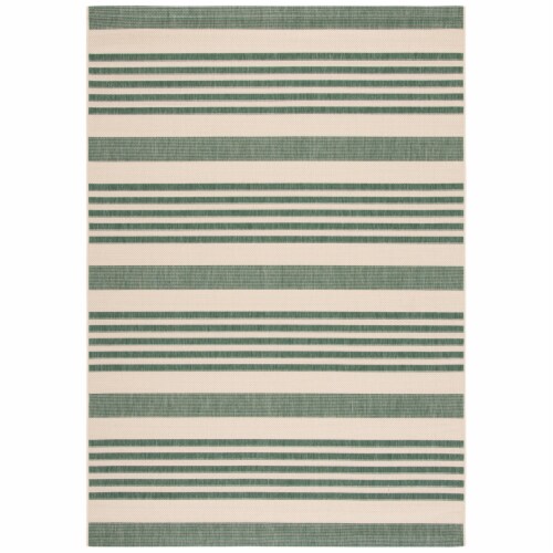 SAFAVIEH Outdoor CY6062-322 Courtyard Beige / Dark Green Rug 5' 3 x 7 ... SAFAVIEH Outdoor CY6062-322 Courtyard Beige / Dark Green Rug 5' 3 x 7 ...
