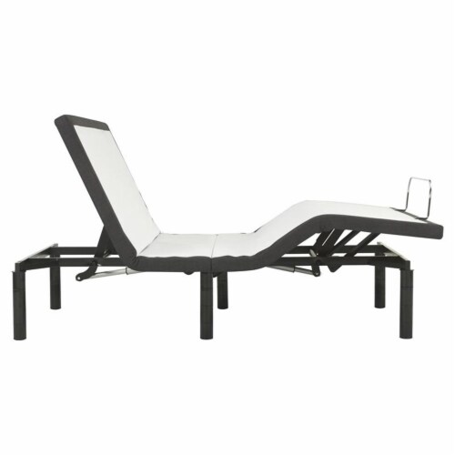 Pemberly Row Metal Model 2 Adjustable King Split Bed Base in Black 1 Fry s Food Stores