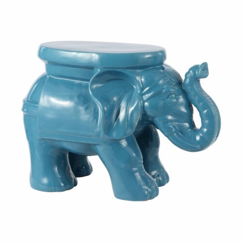 White elephant garden stool store