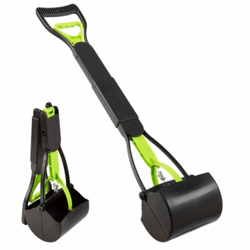 Petmaker Pooper Scooper Foldable Cat And Dog Poop Scoop With Ergonomic Handle Enables One 1 unit Foods Co