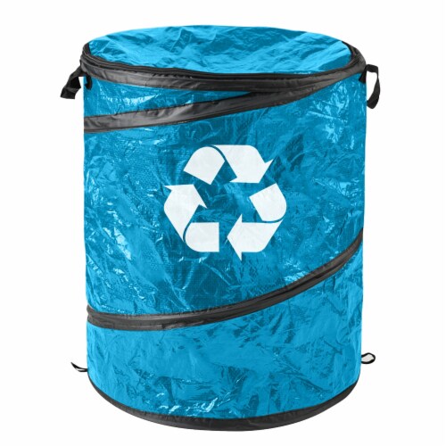 Collapsible trash can store