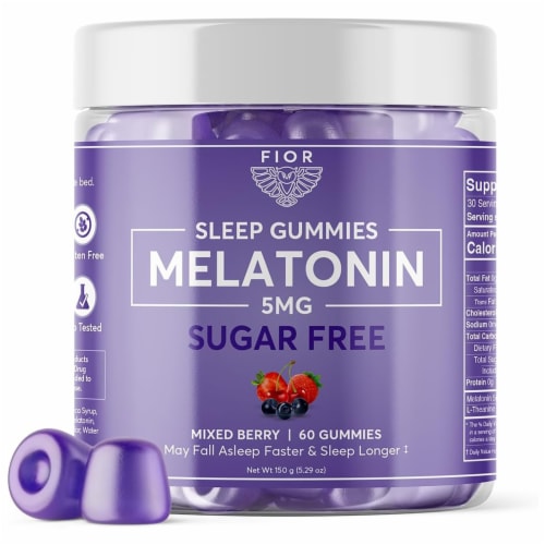 FIOR Sugar Free Sleep Aid & Calm Gummies, Melatonin Gummies Sleep Aids ... FIOR Sugar Free Sleep Aid & Calm Gummies, Melatonin Gummies Sleep Aids ...