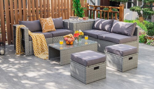 Weatherproof rattan furniture store