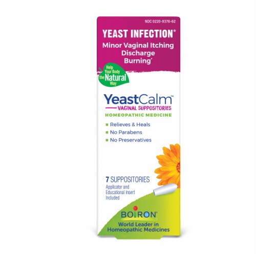 Boiron® Yeastcalm Yeast Infection Relief Suppositories 7 Ct Kroger