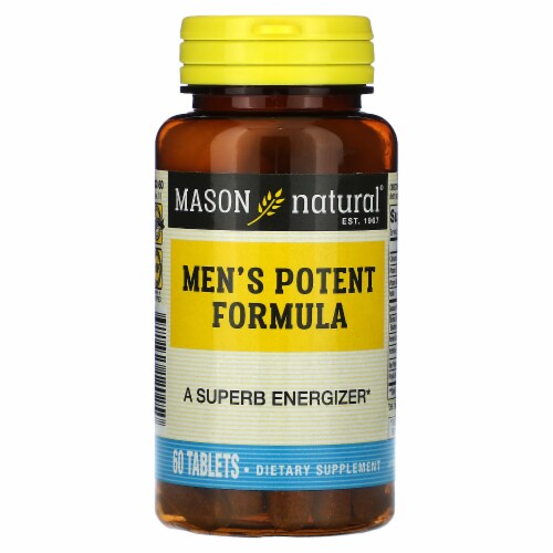 Mason Natural Men's Potent Formula - 60 Tablets, 60 Count - Fry’s Food ... Mason Natural Men's Potent Formula - 60 Tablets, 60 Count - Fry’s Food ...