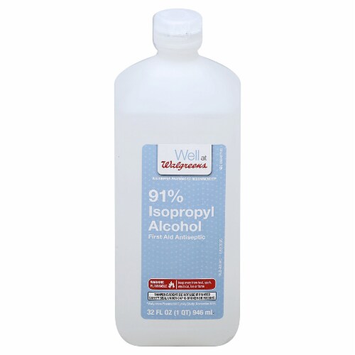 Walgreens 91 Isopropyl Alcohol 32 Fl Oz Kroger