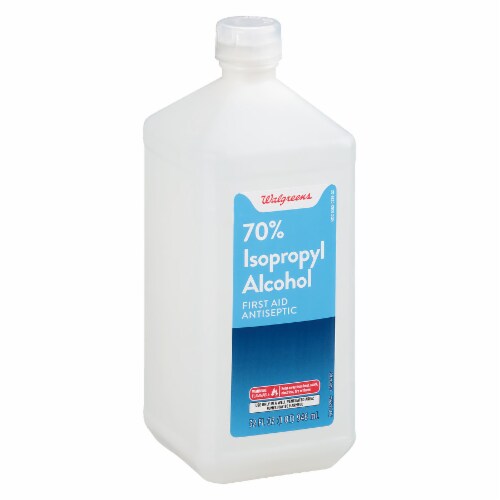 Walgreens 70% Isopropyl Alcohol First Aid Antiseptic, 32 fl oz - Kroger Walgreens 70% Isopropyl Alcohol First Aid Antiseptic, 32 fl oz - Kroger