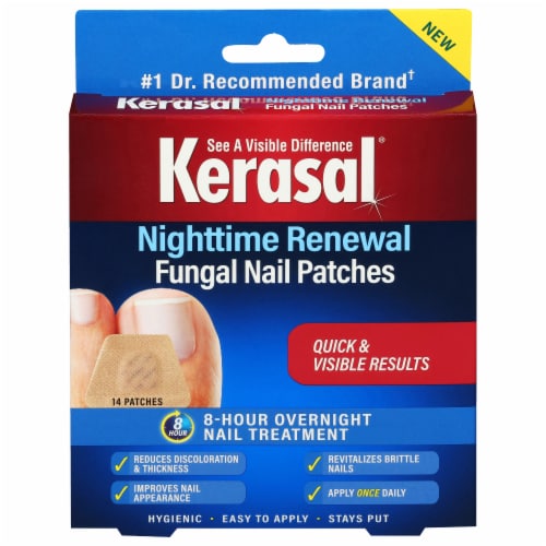 Kerasal Nighttime Renewal Fungal Nail Patches 14 ct Fry s Food Stores
