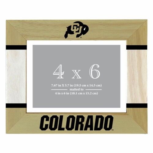 Colorado Buffaloes Wooden Photo Frame - Customizable 4 X 6 Inch ... Colorado Buffaloes Wooden Photo Frame - Customizable 4 X 6 Inch ...