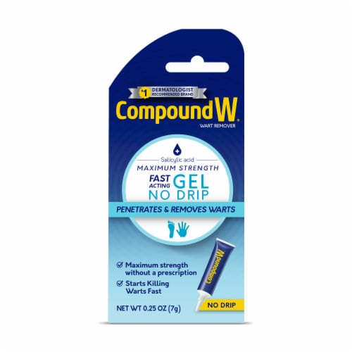 Compound W Gel Maximum Strength Fast Acting Wart Remover 0 25 Oz
