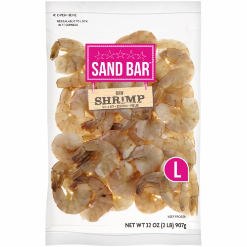 Sand Bar Peeled And Deveined Shell Off Raw Shrimp 32 Oz Kroger