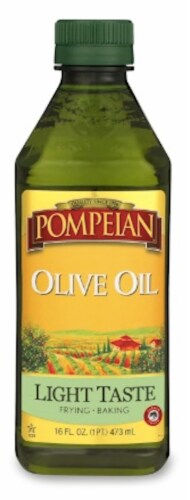 Pompeian Olive Oil Light Taste 16 fl oz Pack of 3 3 pack Fry s Food Stores
