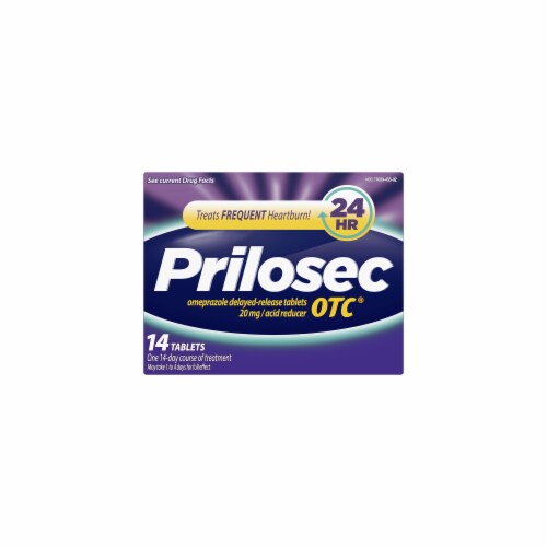 Prilosec Otc Acid Reducer Delayed Release Tablets 14 Count Pack Of