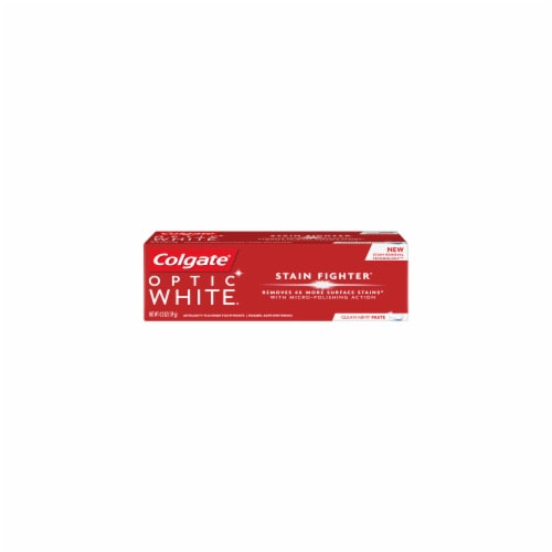 Colgate Optic White Stain Fighter Whitening Toothpaste (Pack of 20), 20 ... Colgate Optic White Stain Fighter Whitening Toothpaste (Pack of 20), 20 ...