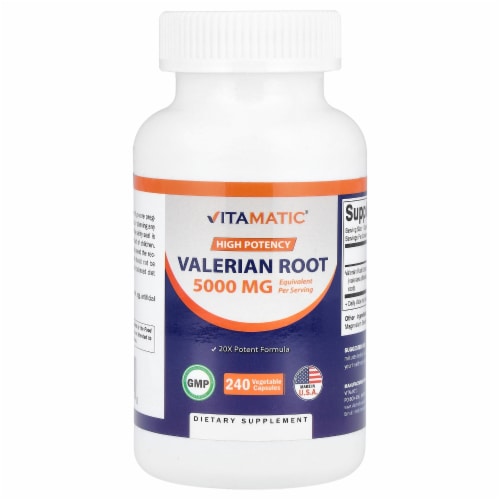 Vitamatic Valerian Root High Potency 5 000 Mg 240 Vegetable Capsules